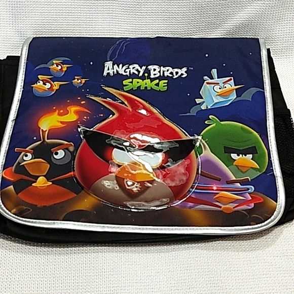 angry birds | Accessories | Angry Birds Space Messengerbook Bag Y2k New ...